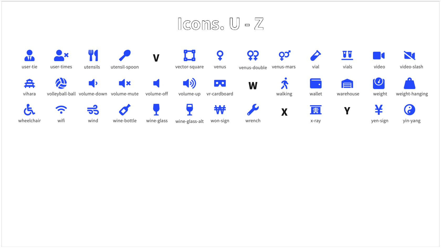 Icons | Pitch Deck Template Viewer BaseTemplates
