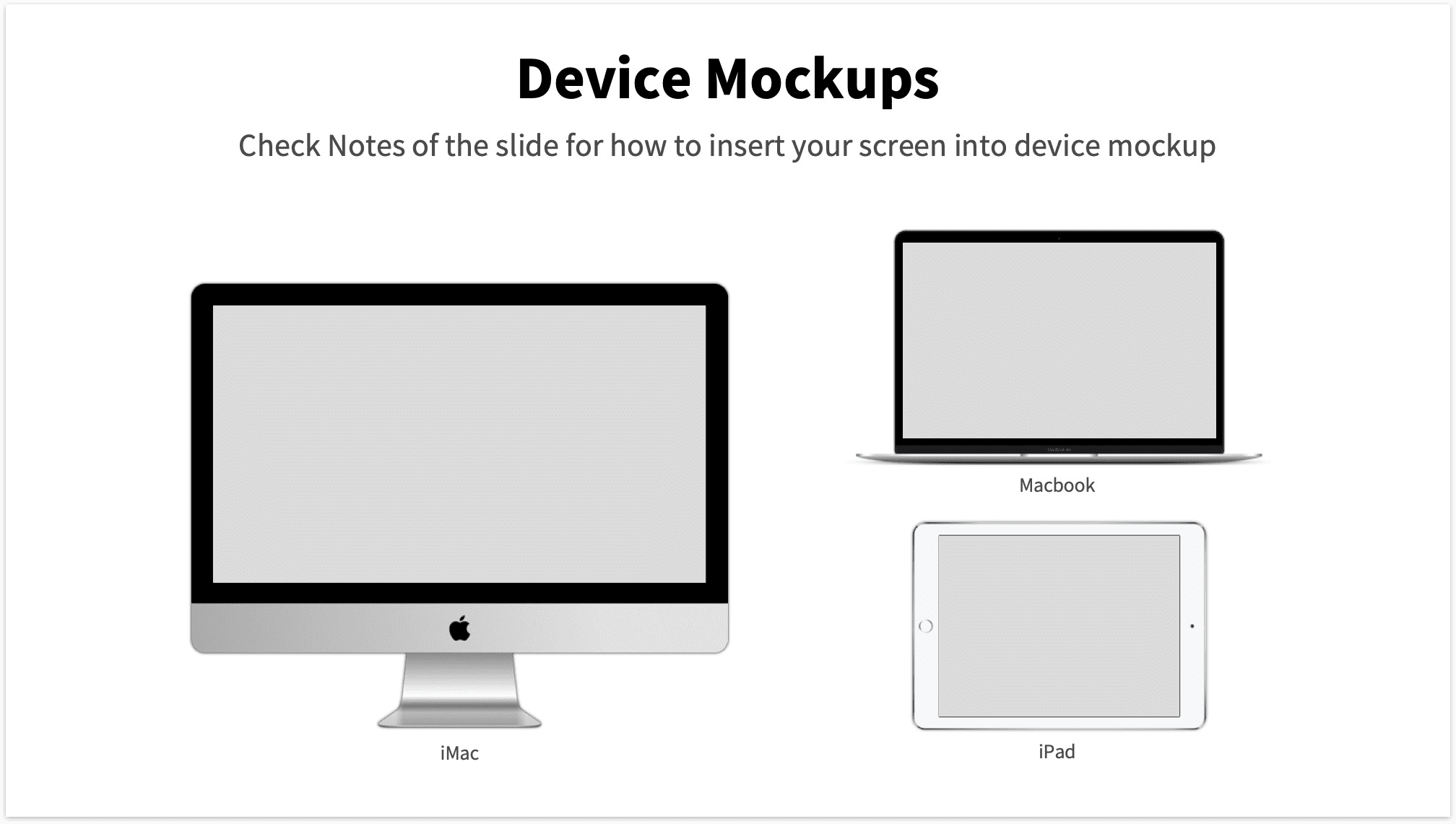 Devices & Maps Slide | Pitch Deck Template Viewer BaseTemplates