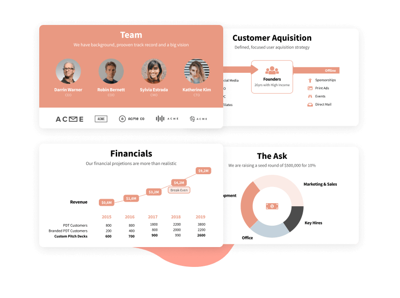 Pitch Deck Figma Presentation Template Ui4free Vrogue