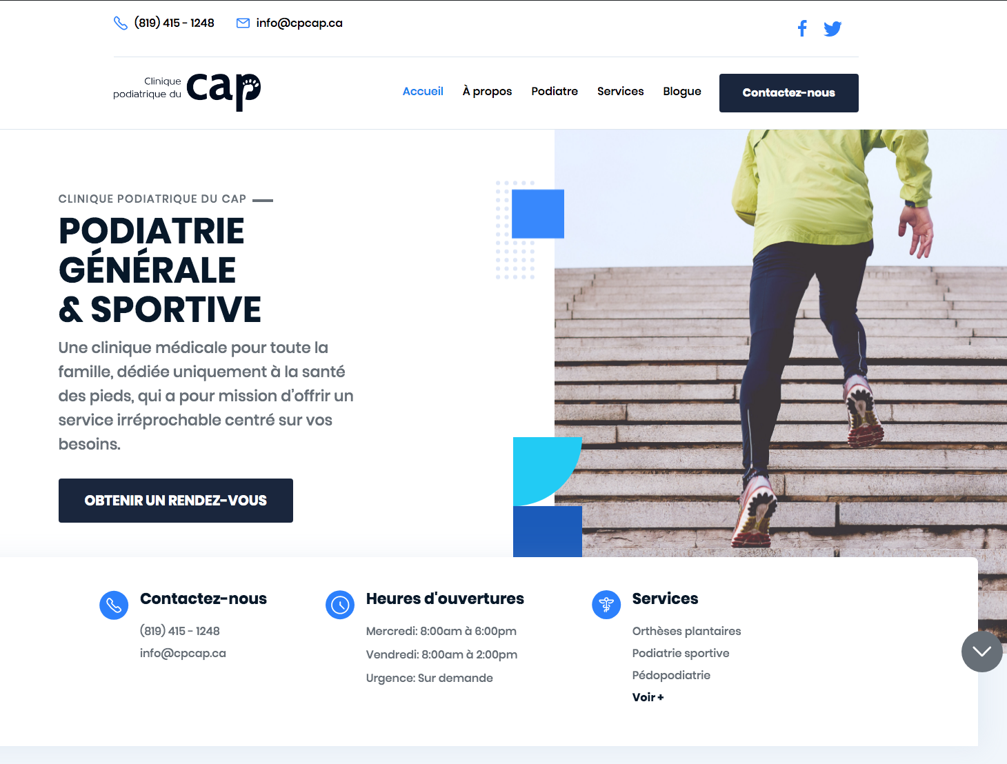 Clinique Podiatrique du Cap - Trois-Rivières