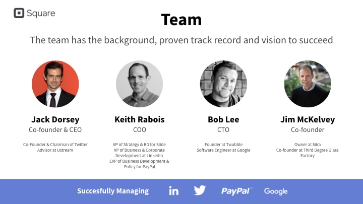 Pitch Deck Team Slide How to Instructions