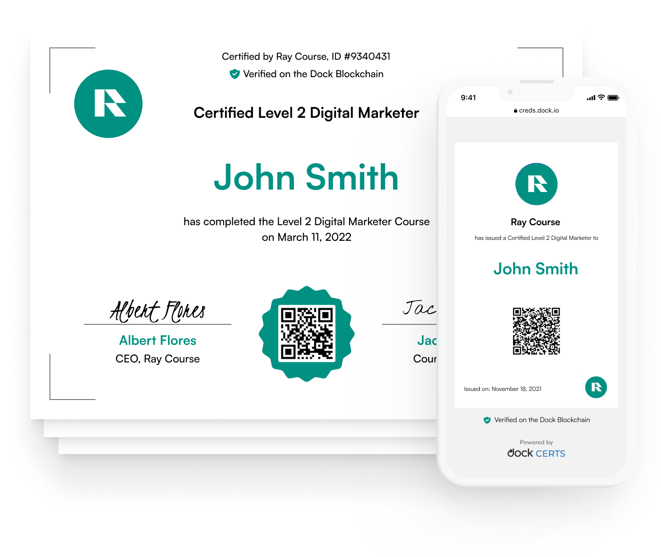 Dock: Verifiable Credentials