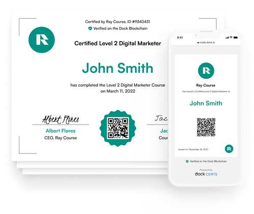 Dock - Demystifying Verifiable Credentials for the world