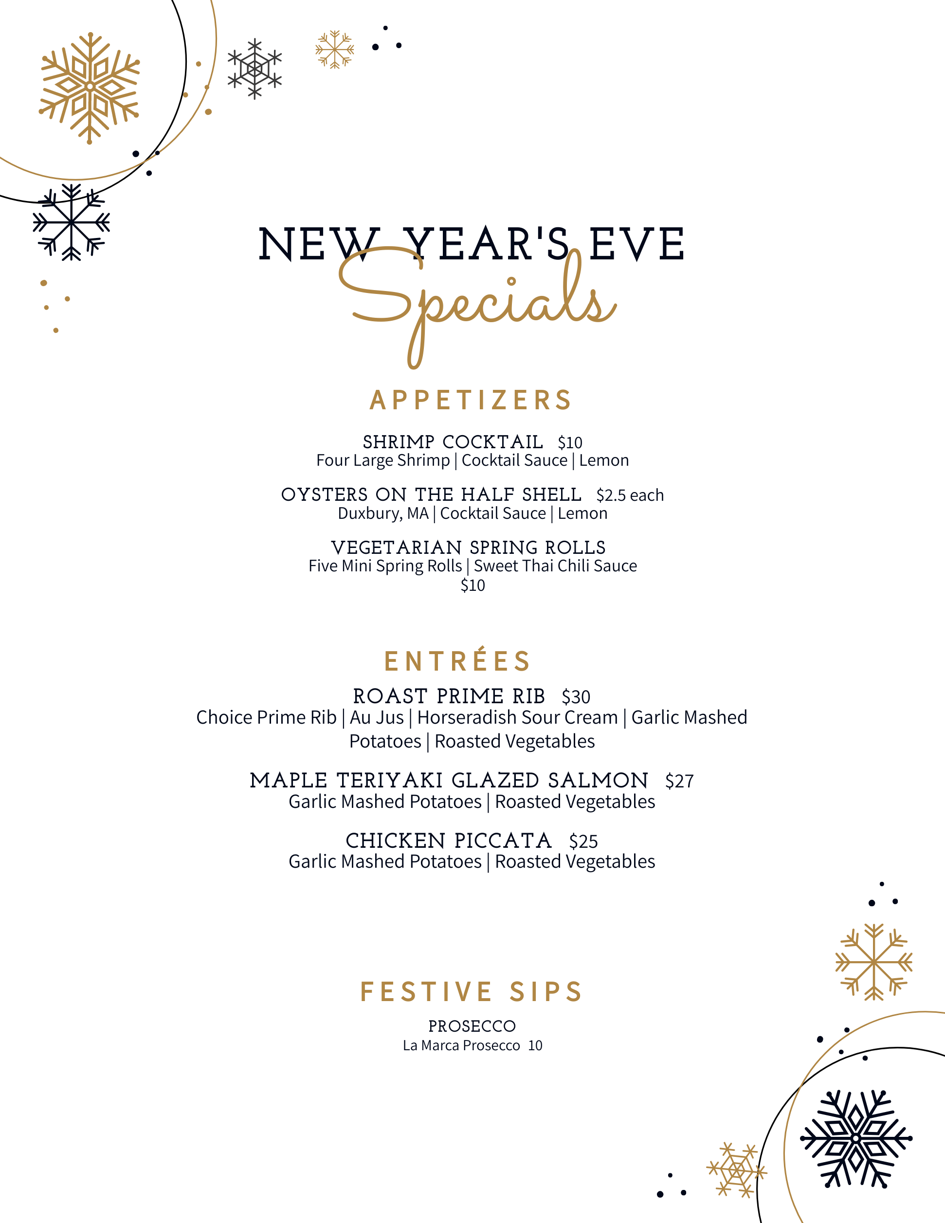 Barrington Brewery Food with Specials