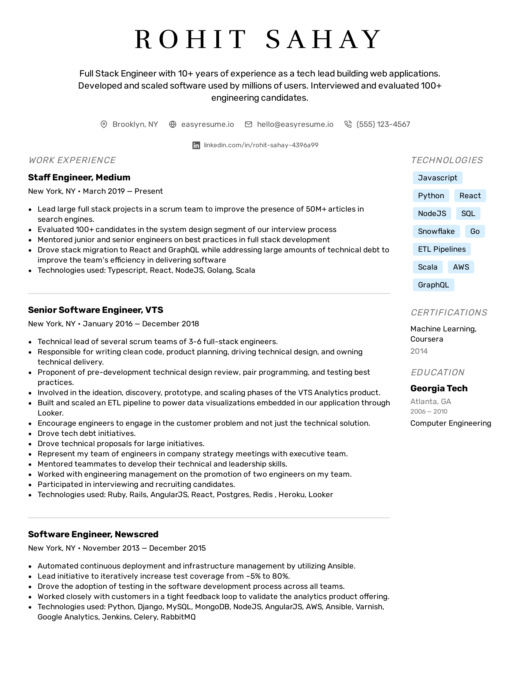 Resume Examples Amp Writing Tips For 2021 Lucidpress Riset