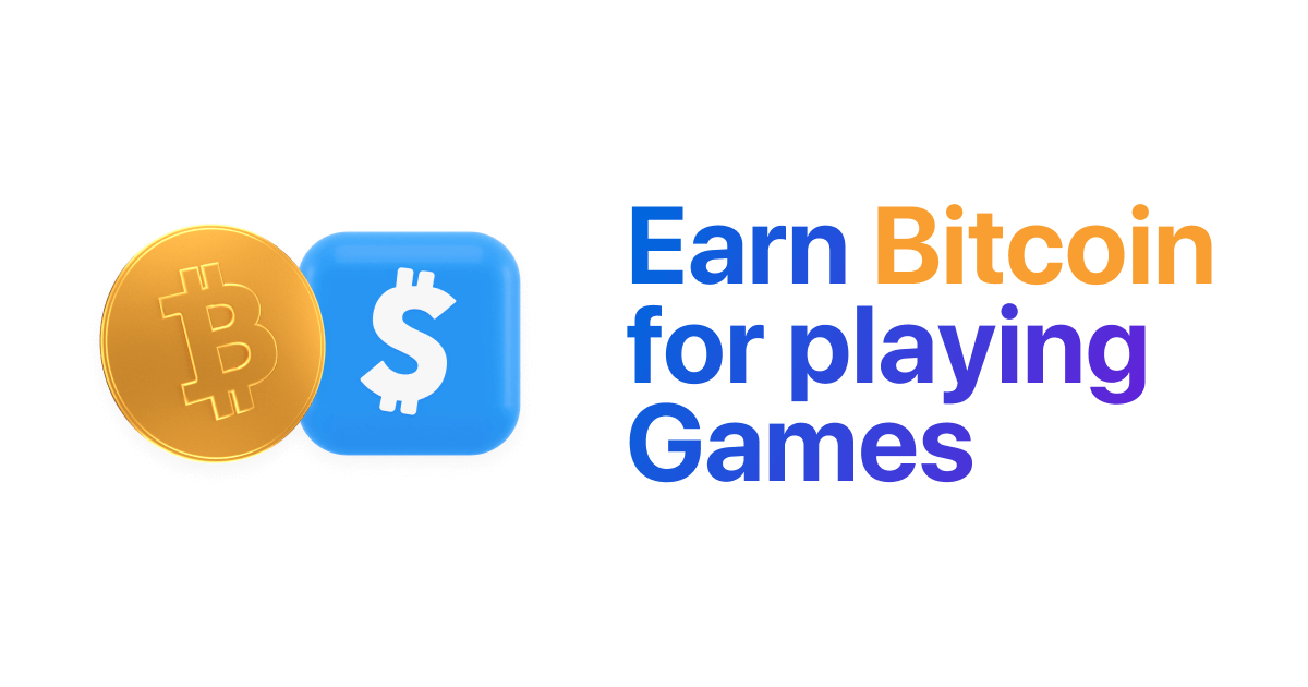 Earn Free Bitcoin for Playing Games