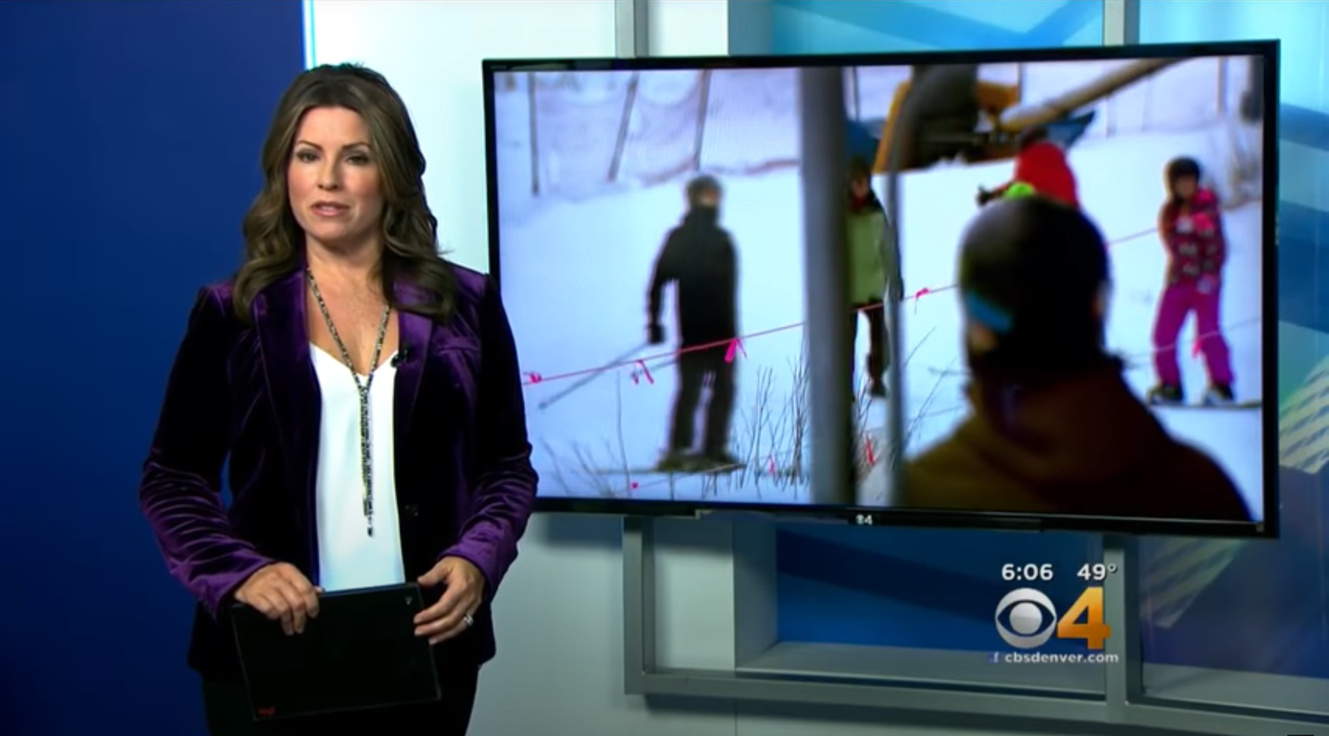 CBS 4 (Denver) - Ski Resort Hopeful New Digital Screens Help Skiers ...