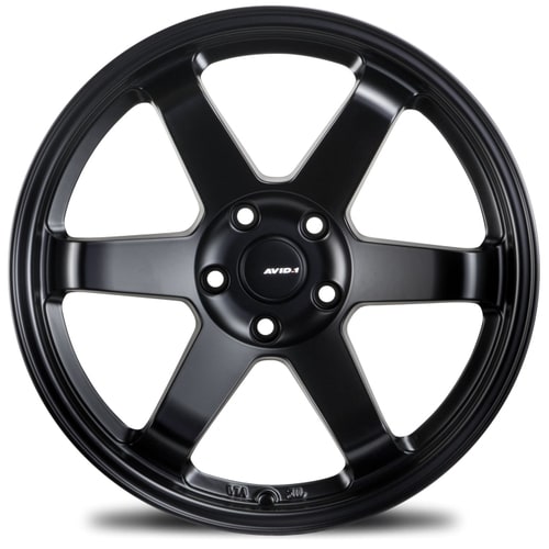 AV06 Matte Black from Avid 1 Wheels