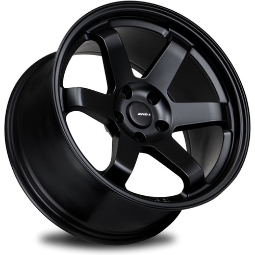 AV06 Matte Black from Avid 1 Wheels