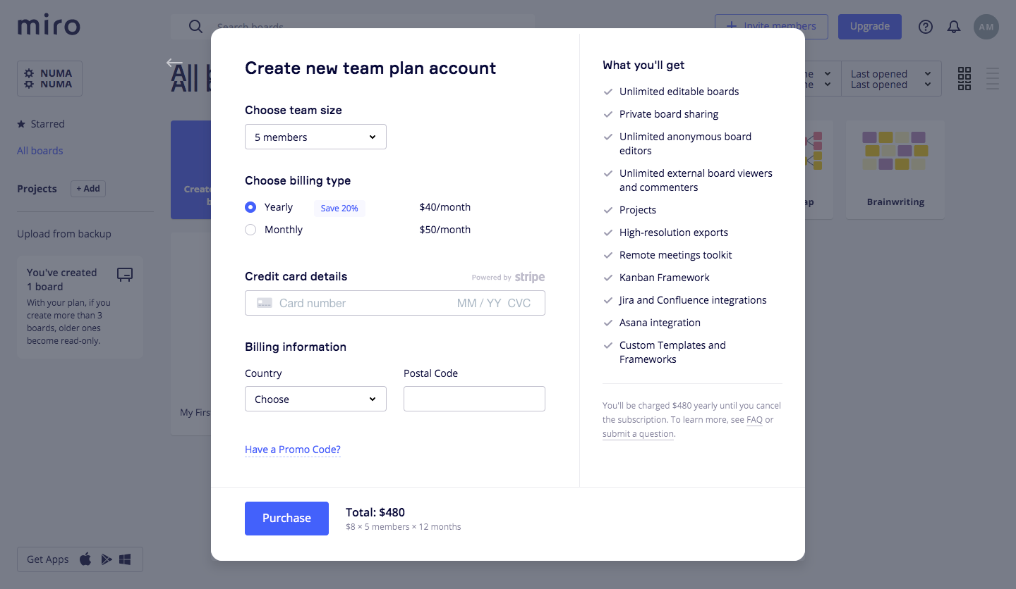 Miro Upgrading - SaaSFrame