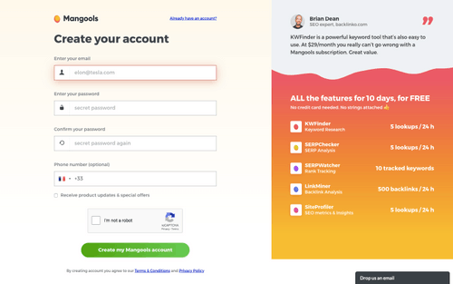 49 SaaS Sign Up Flow Examples and Best Practices - SaaSFrame
