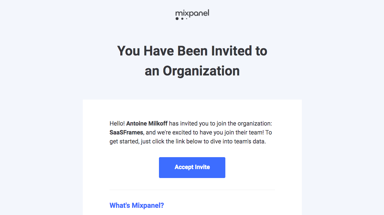 11 SaaS Invitation Emails Examples and Best Practices - SaaSFrame