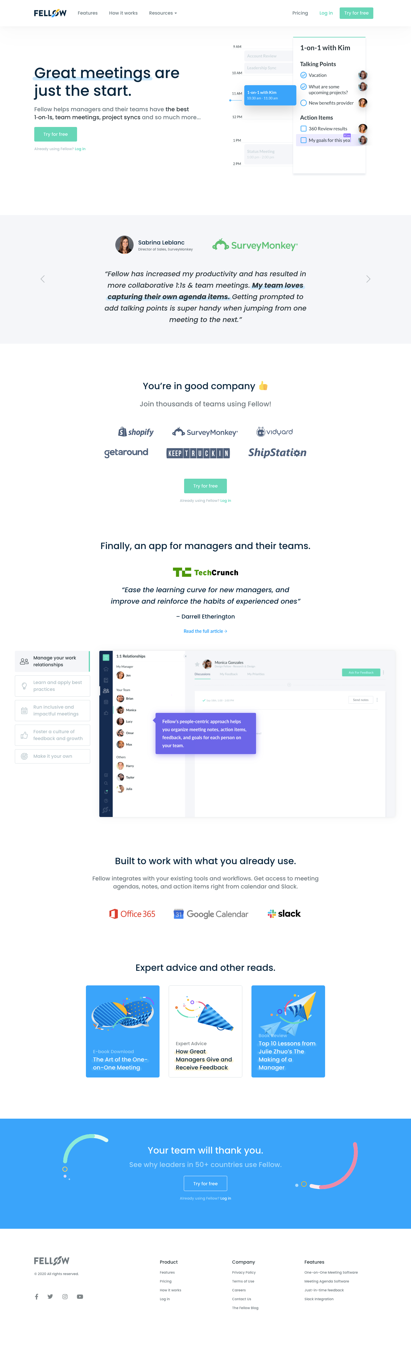 Figma Landing Page - SaaSFrame