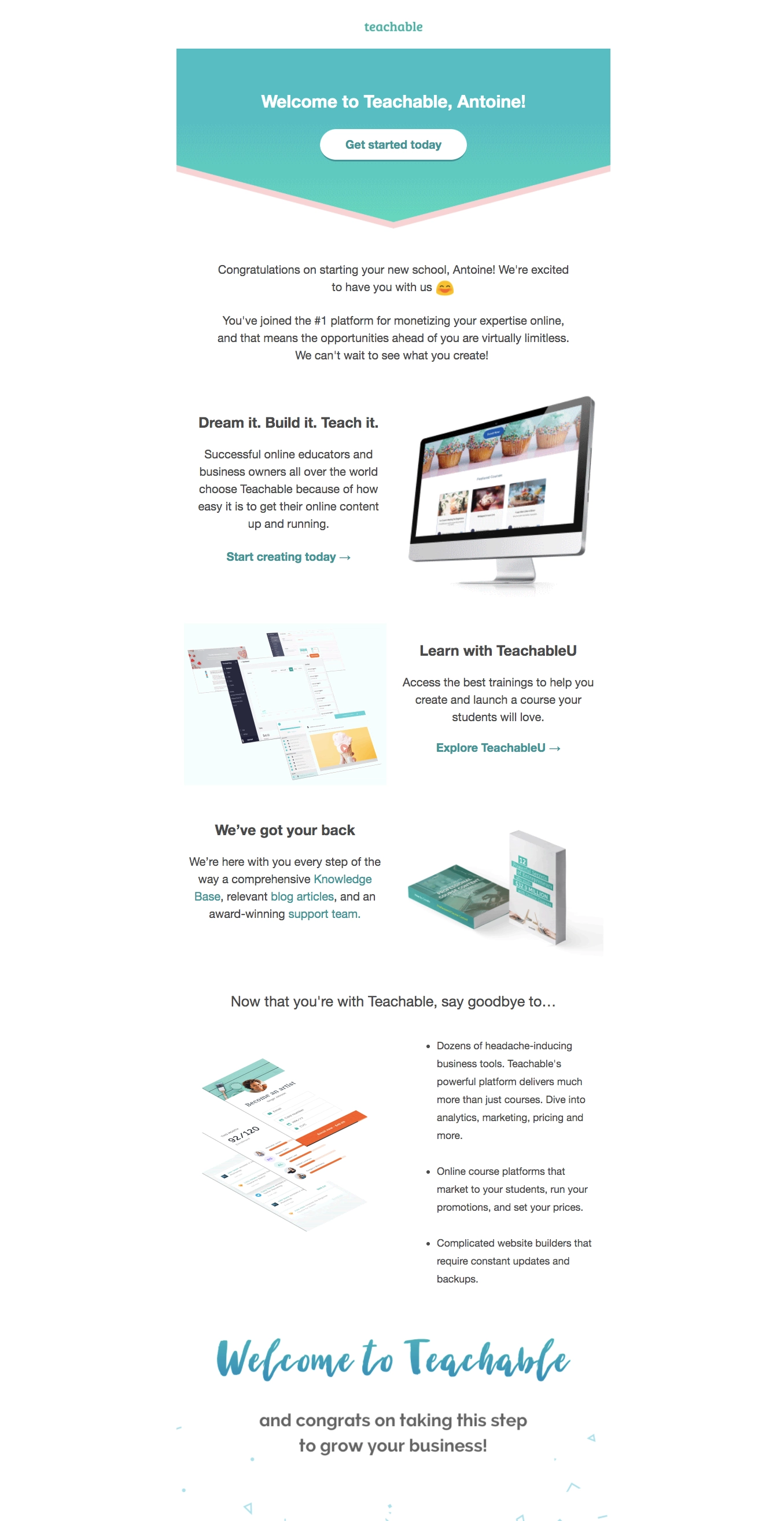 48 SaaS Welcome Email Examples and Best Practices - SaaSFrame