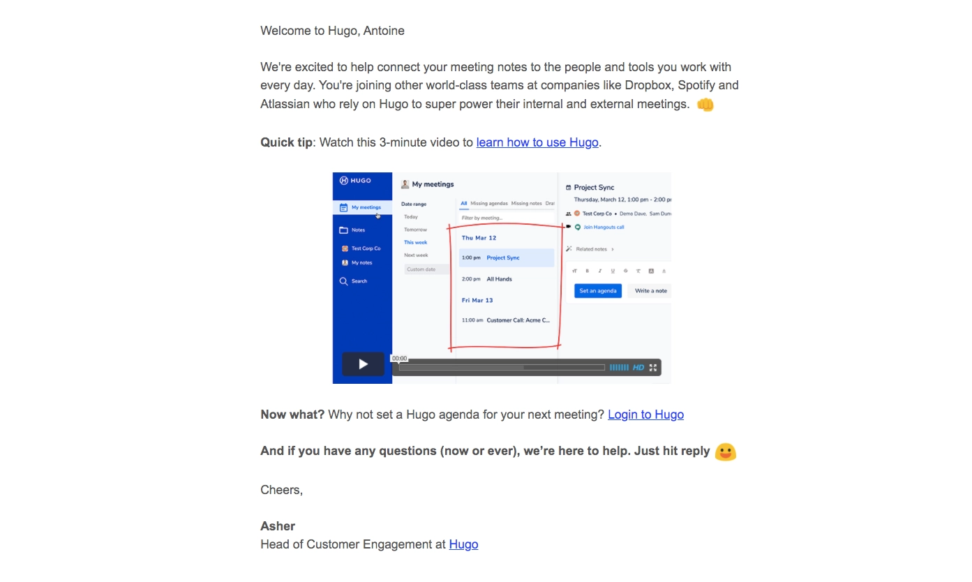 48 SaaS Welcome Email Examples and Best Practices - SaaSFrame