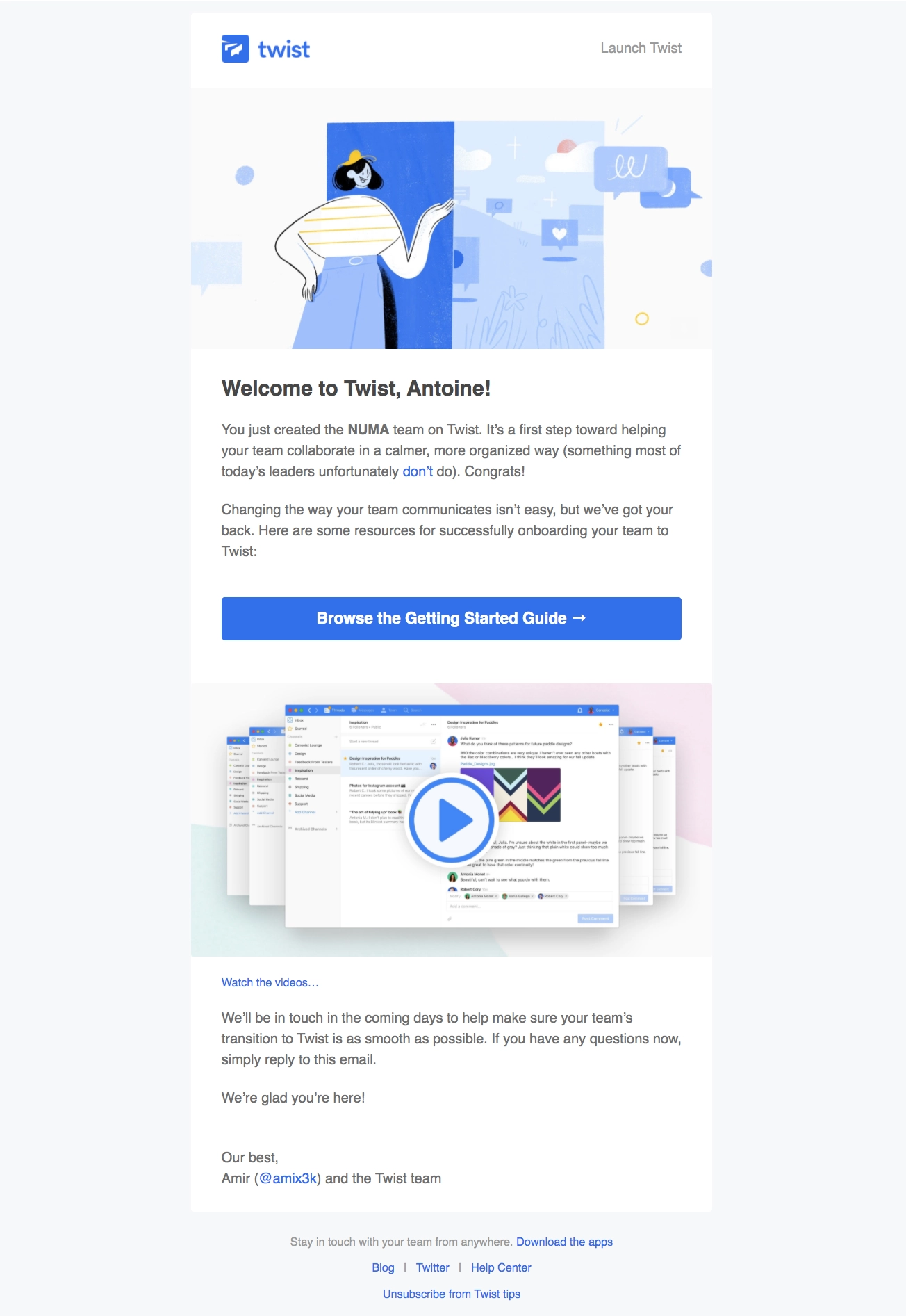 48 SaaS Welcome Email Examples and Best Practices - SaaSFrame