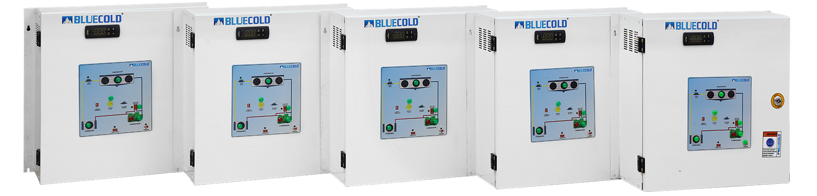 Cold room control panel