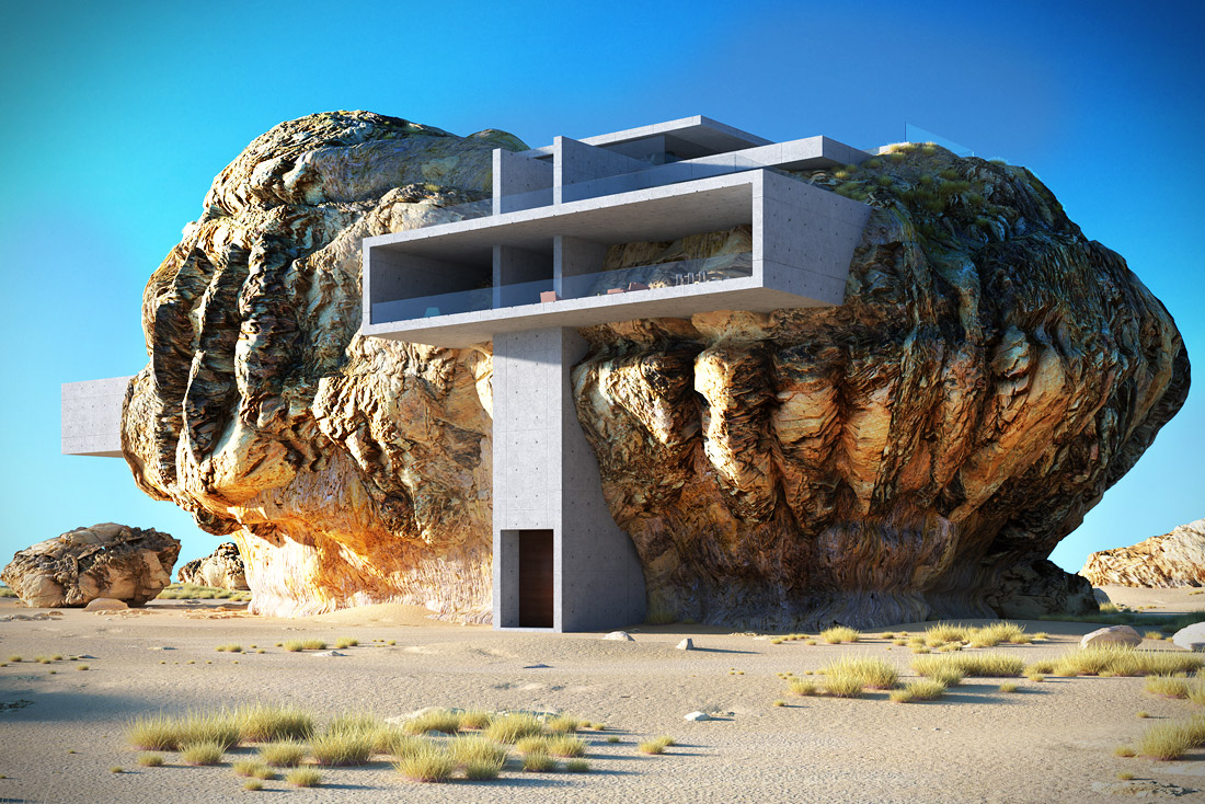 House Inside a Rock Concept is enormously amazing | Infinity Masculine