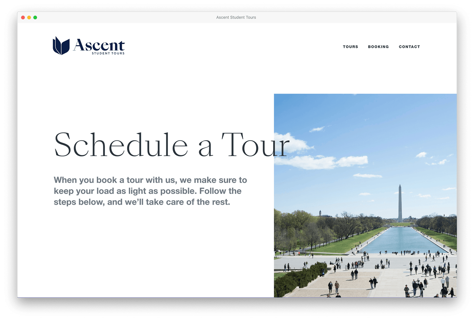 Ascent Student Tours Case Study