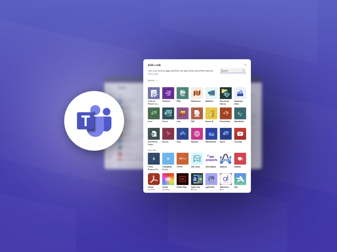 How To Add Tabs To Your Teams Channel Bloom Software