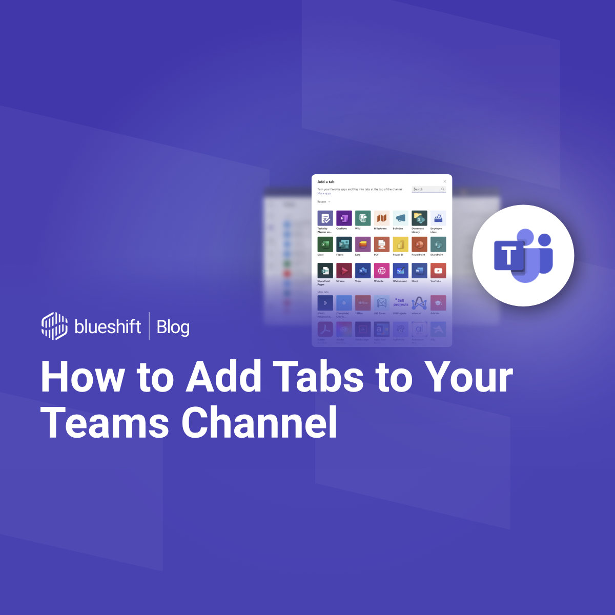 How to Add Tabs to Your Teams Channel | Bloom Software