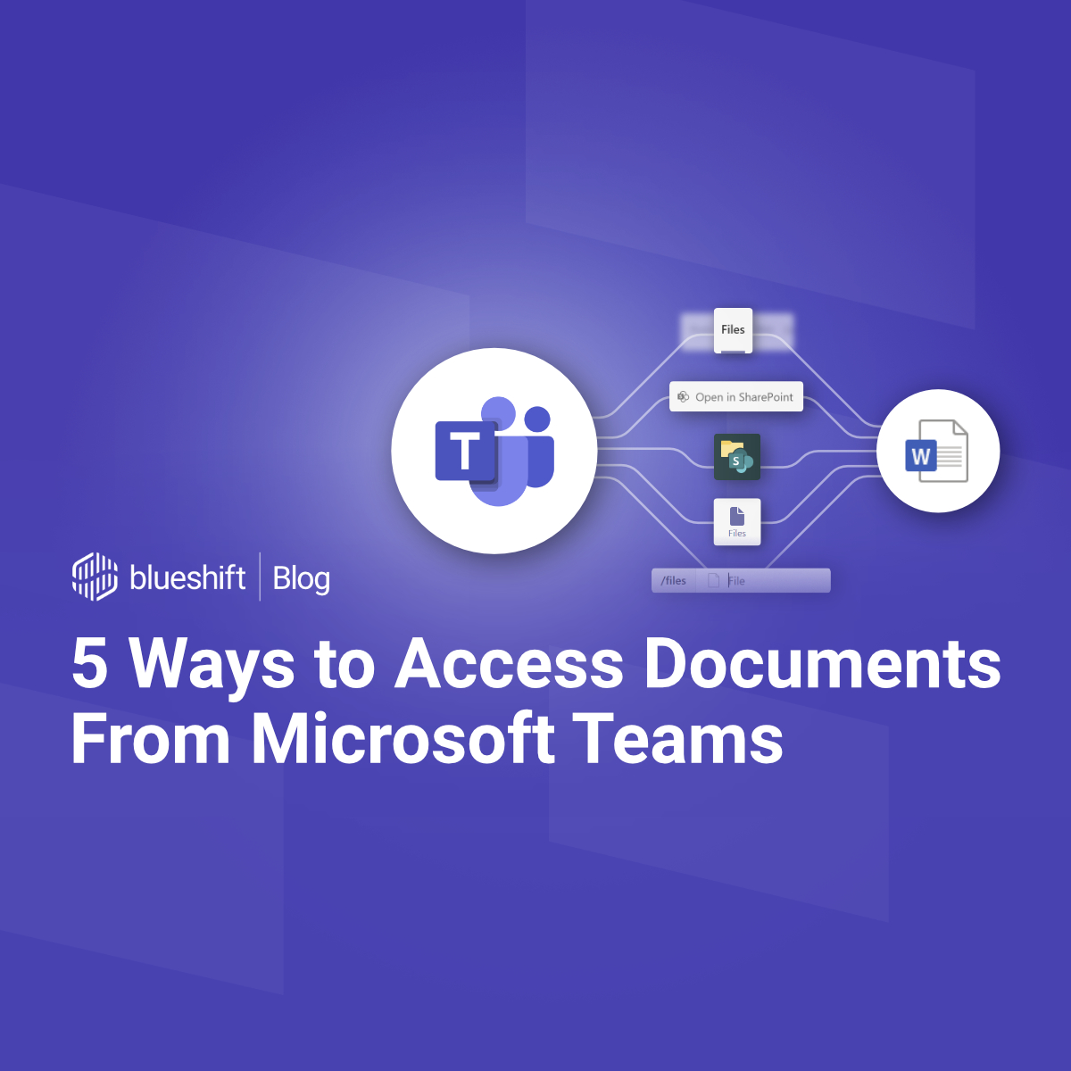 5 Ways to Access Documents From Microsoft Teams | Bloom Software