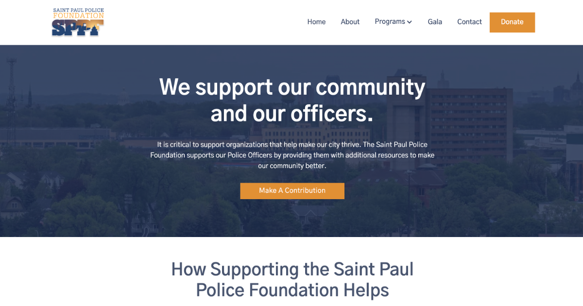St. Paul Police Foundation | Support Our Community