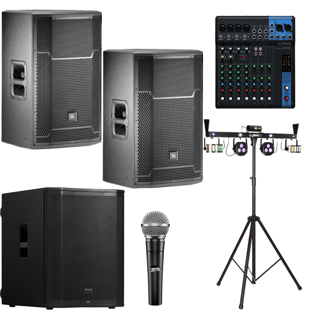 Event Av Package Sound + Lighting - Sunshine Coast