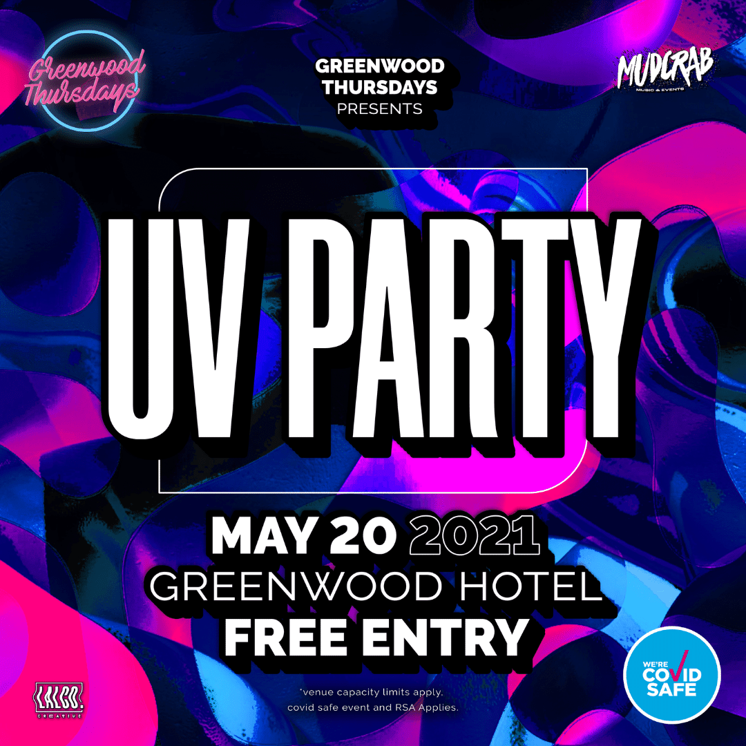 UV Party 2021 - Greenwood Thursdays.