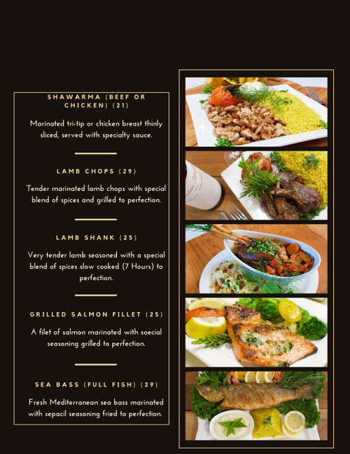 The Garden Mediterranean | View Our Menu