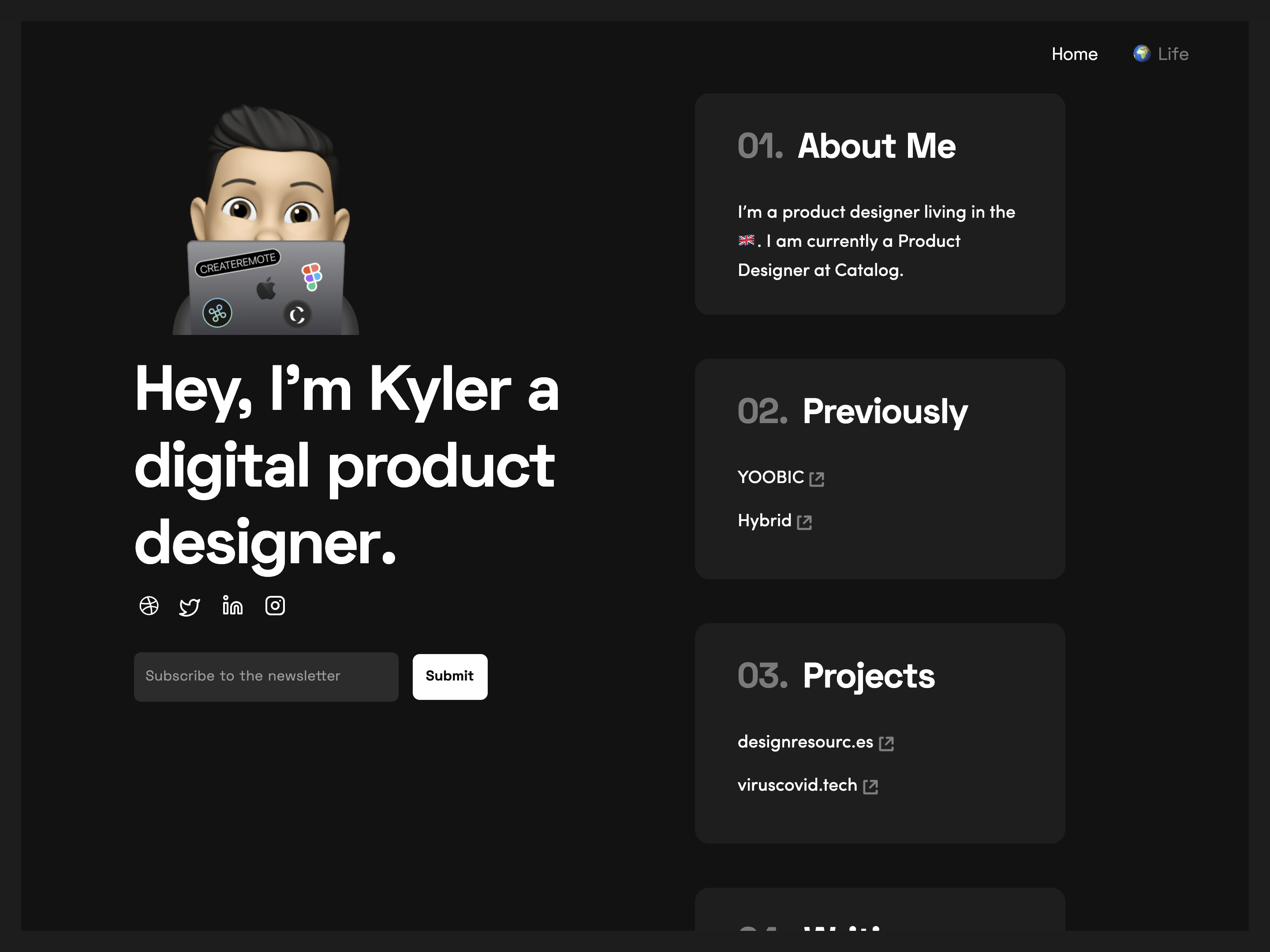 Dark Mode Design 🌘 Handpicked website inspiration