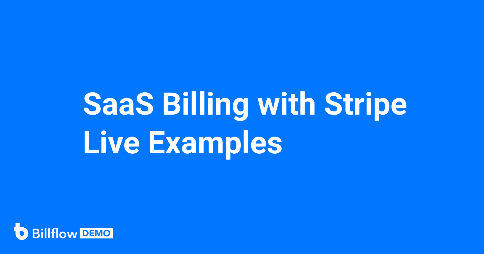 Billflow Live Demo Website Billflow Demo