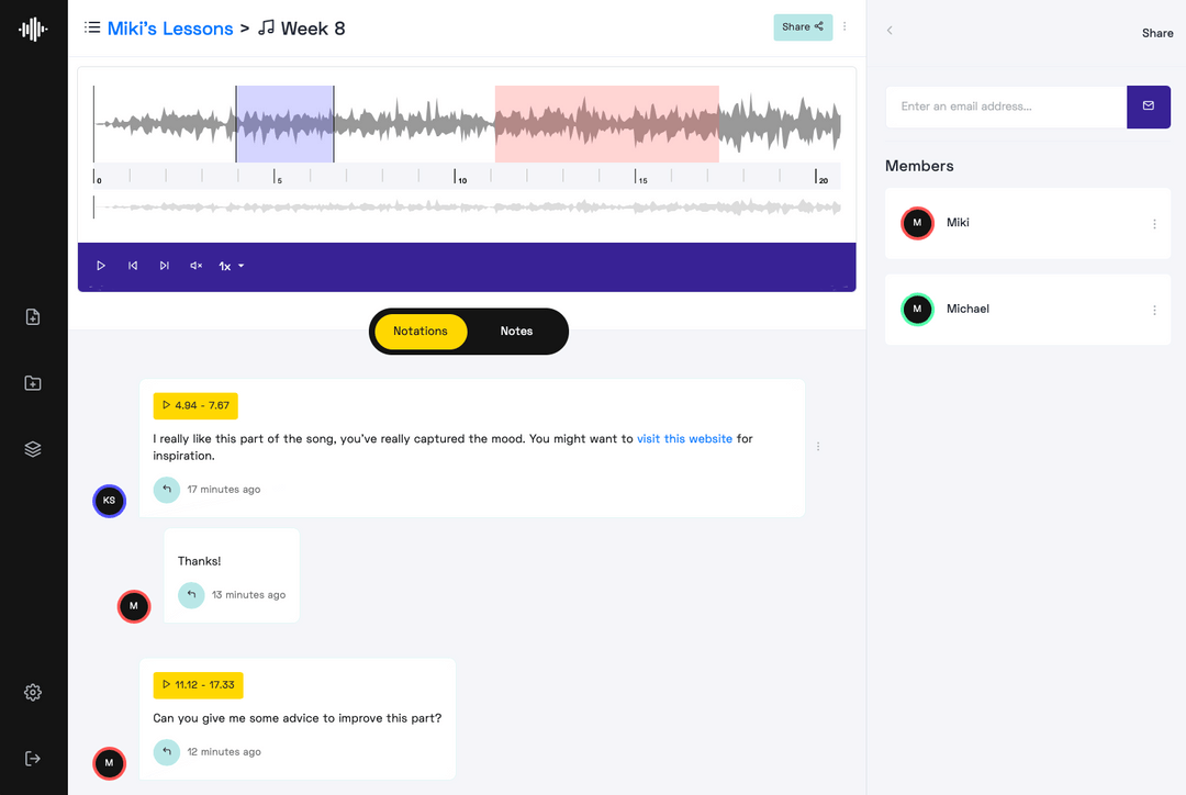 Audio Collaboration Software - Soundspace