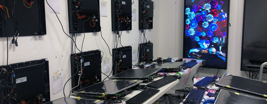 A look at artist Dominic Harris' studio and process