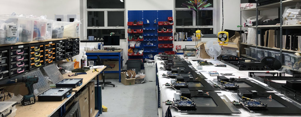 A look at artist Dominic Harris' studio and process