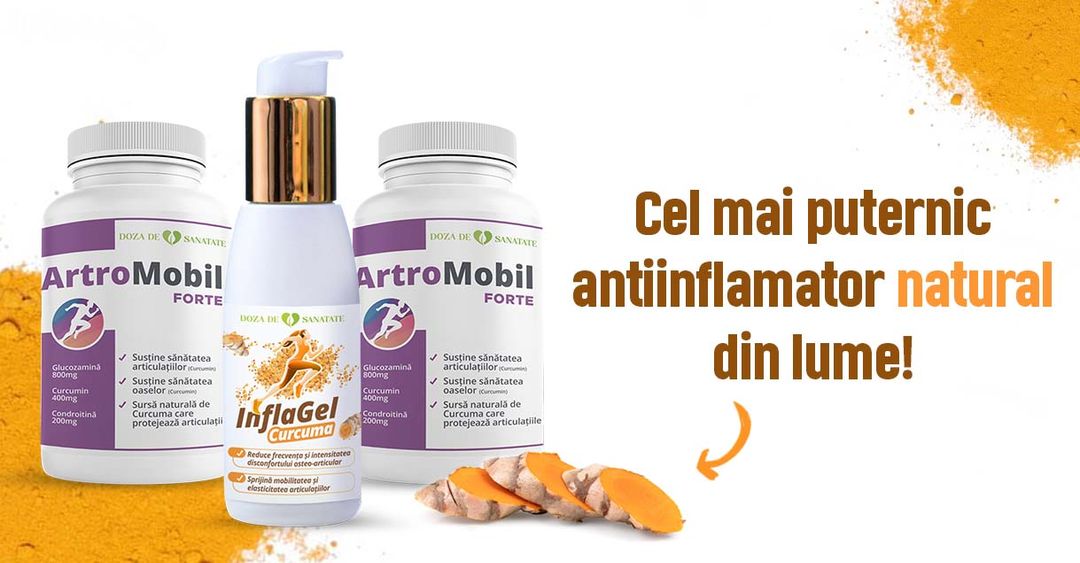 Oferta 2+1 - ArtroMobil Forte + InflaGel Curcuma