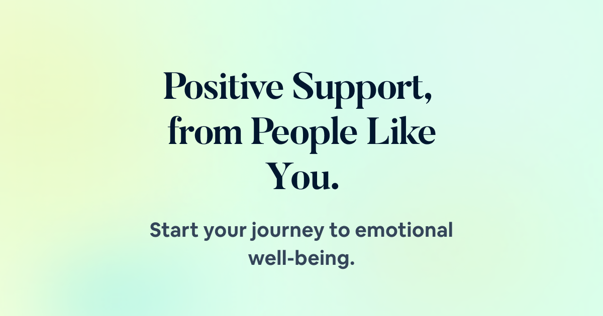 MentalHappy - Positive support from people like you