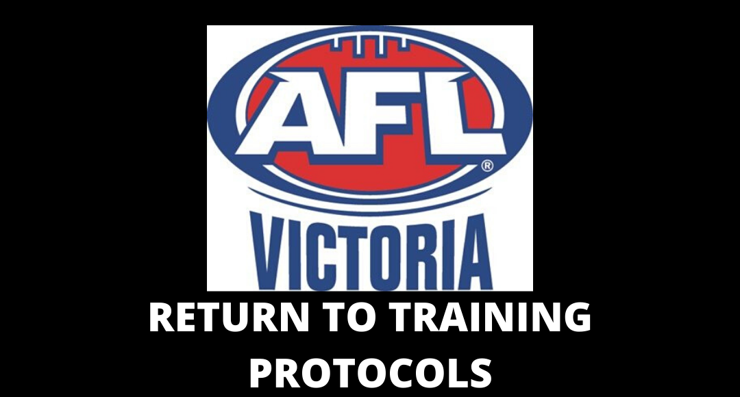 AFL Victoria Return to Training - Checklist