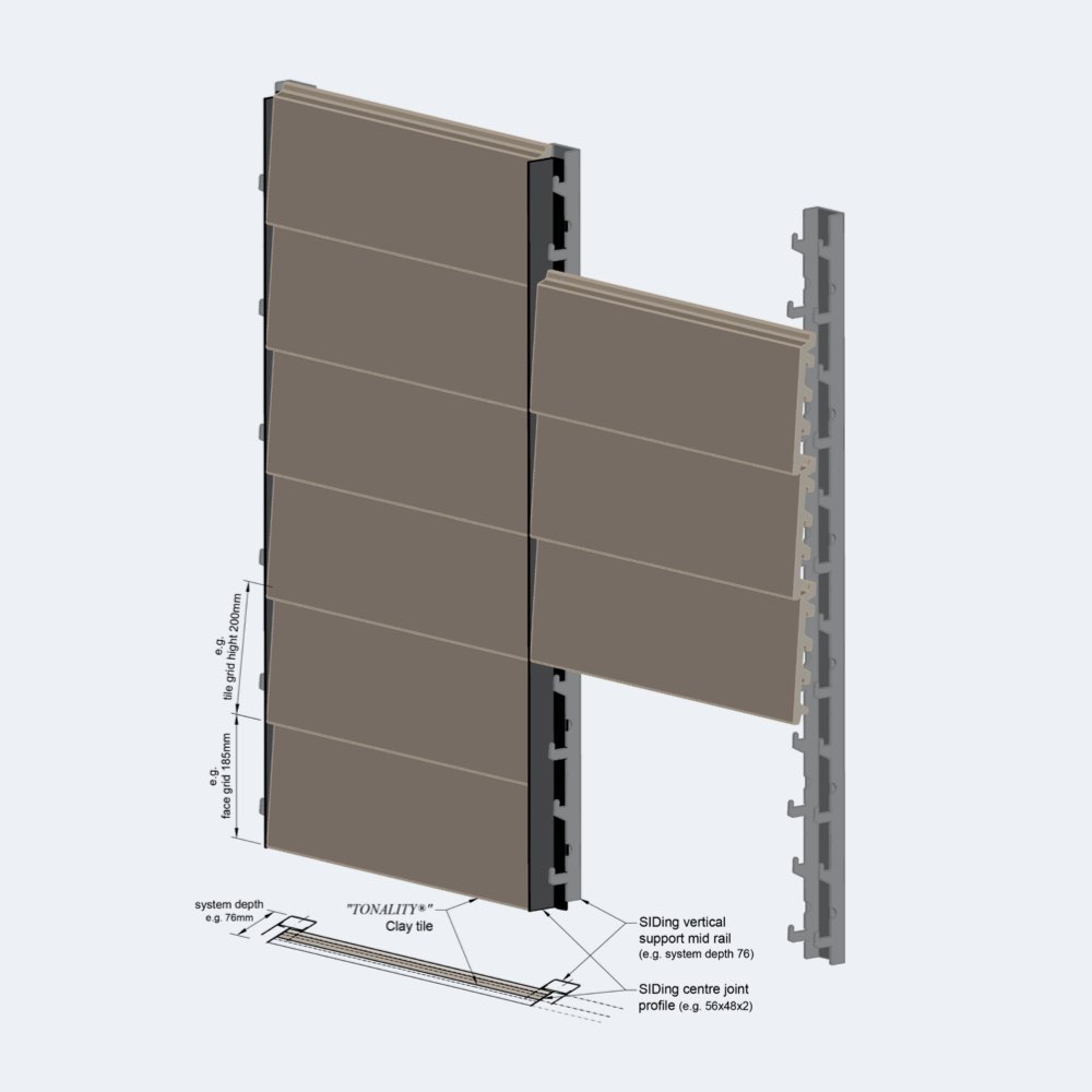 Tonality - Industrie Arc - Terracotta and ceramic facade systems