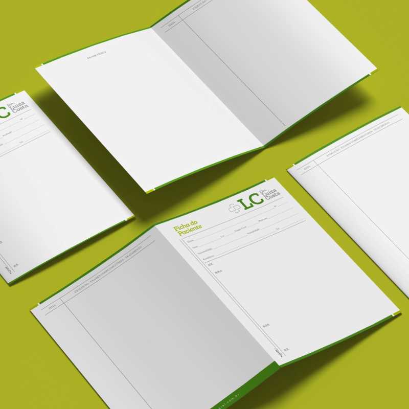 Ficha de paciente e marcação de consulta