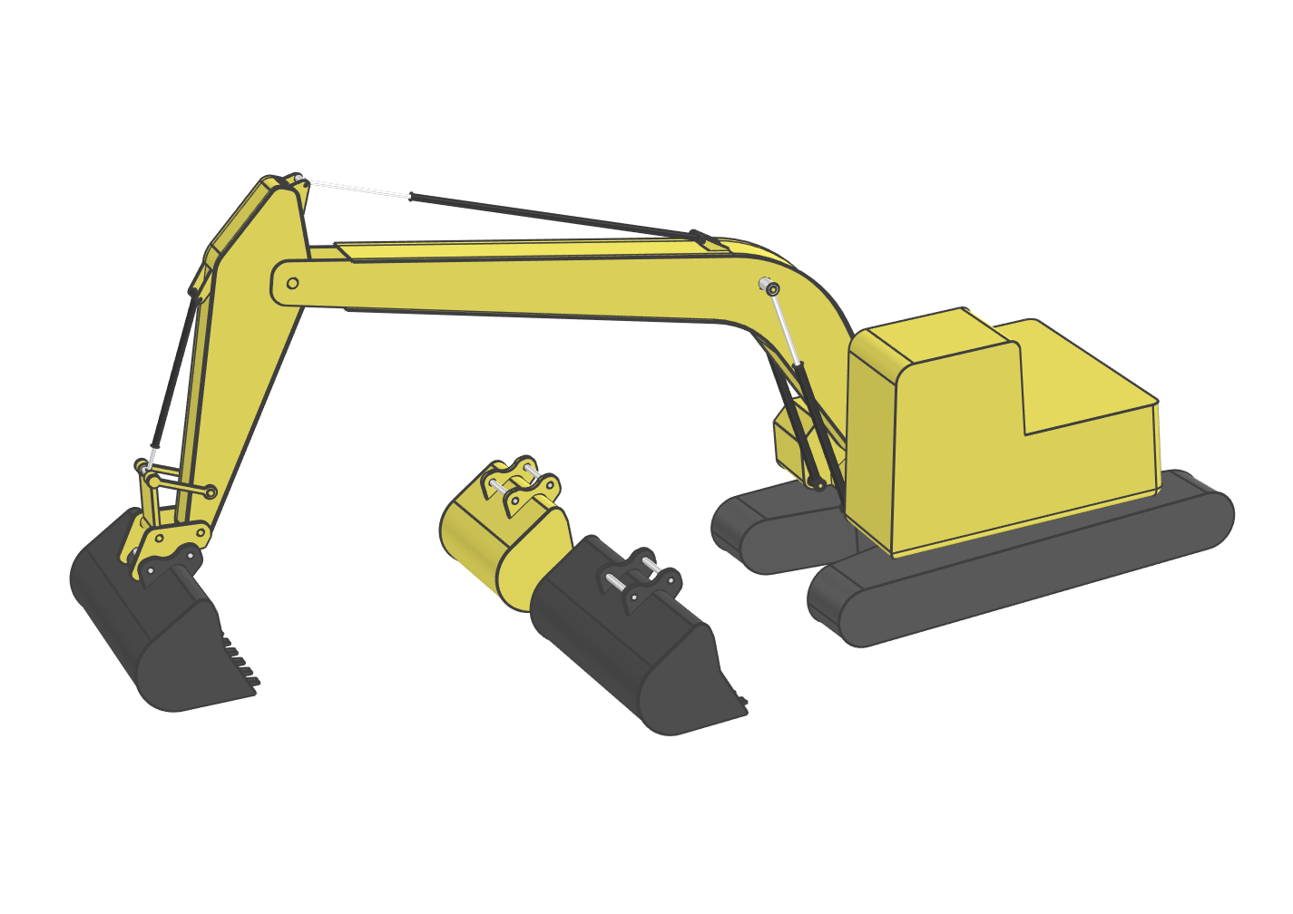 Download Excavator Example | IronCAD Academy
