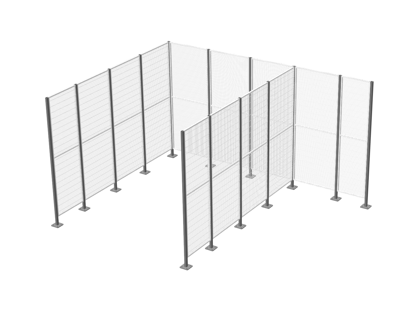 Download Machine Guarding Fence SmartModel | IronCAD Academy