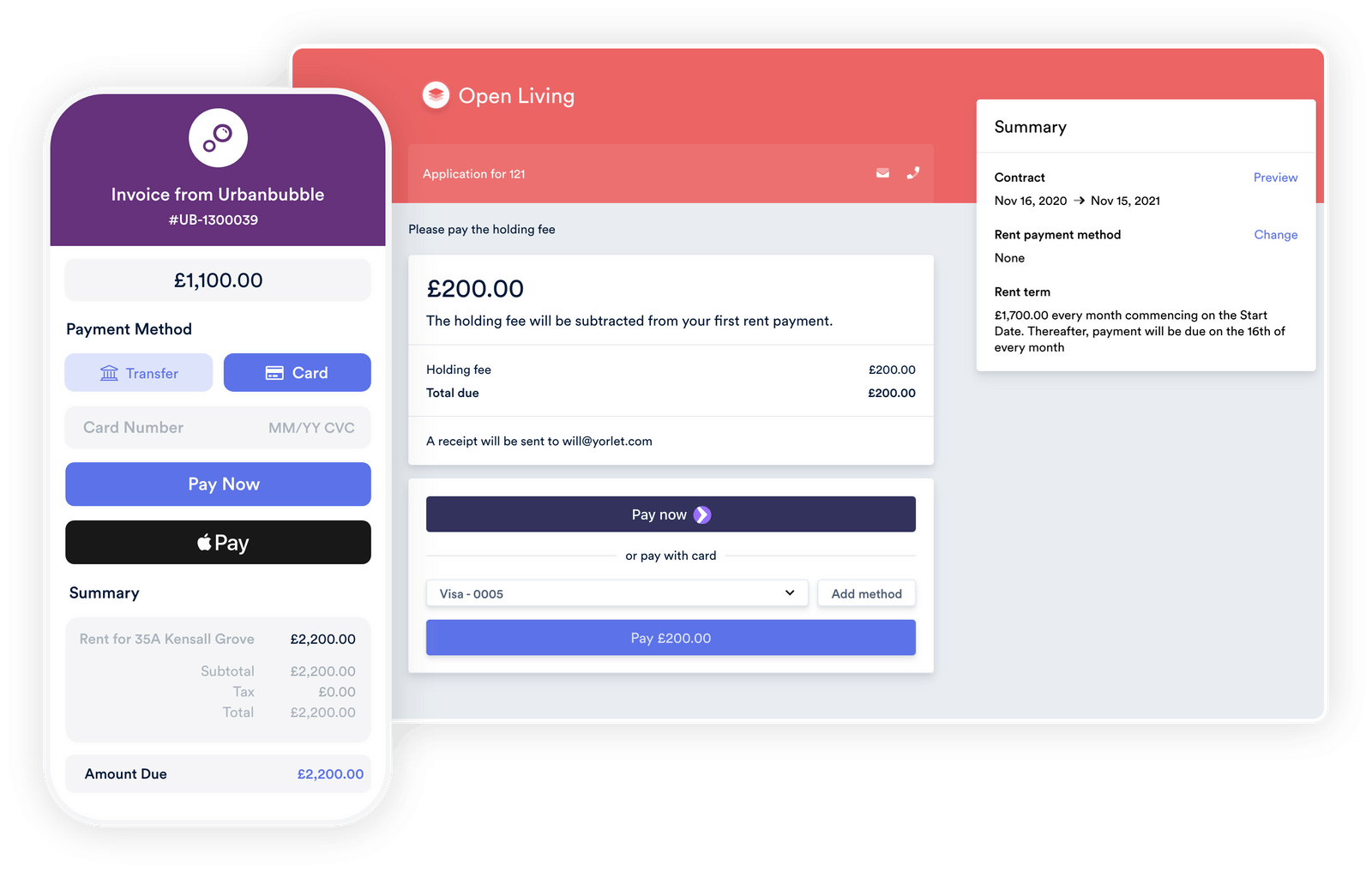 Yorlet: Payment tools for property managers