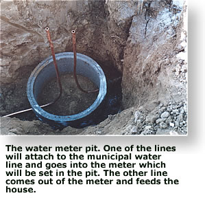 Water and Sewer Taps