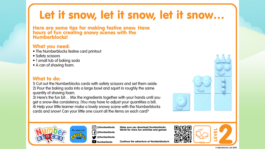 Numberblocks | Activities | Level 2