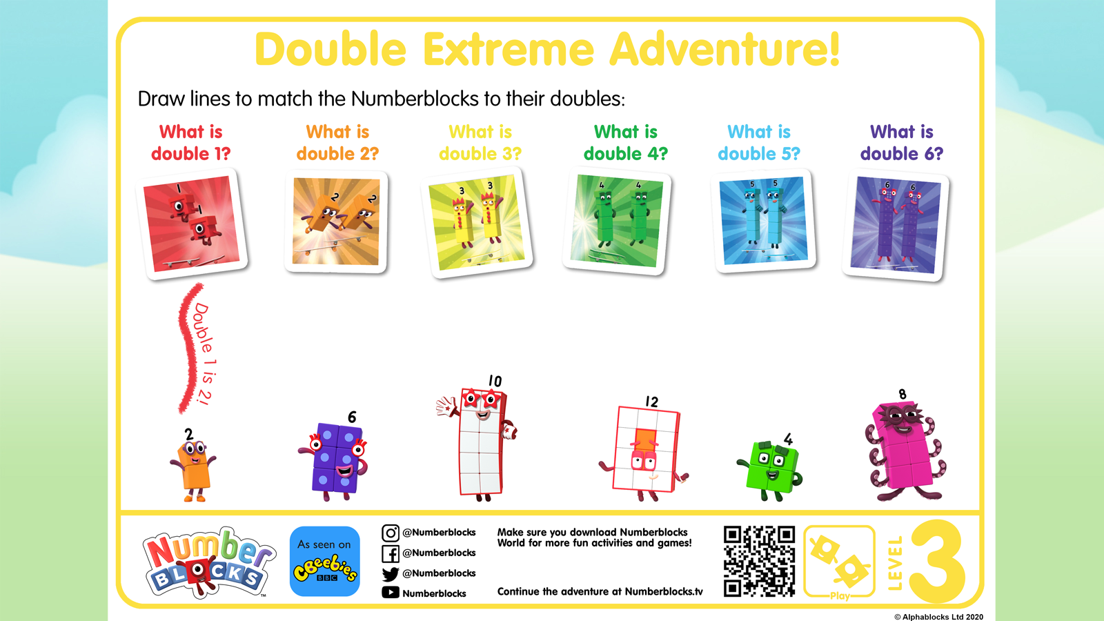 Numberblocks | Activities | Level 5