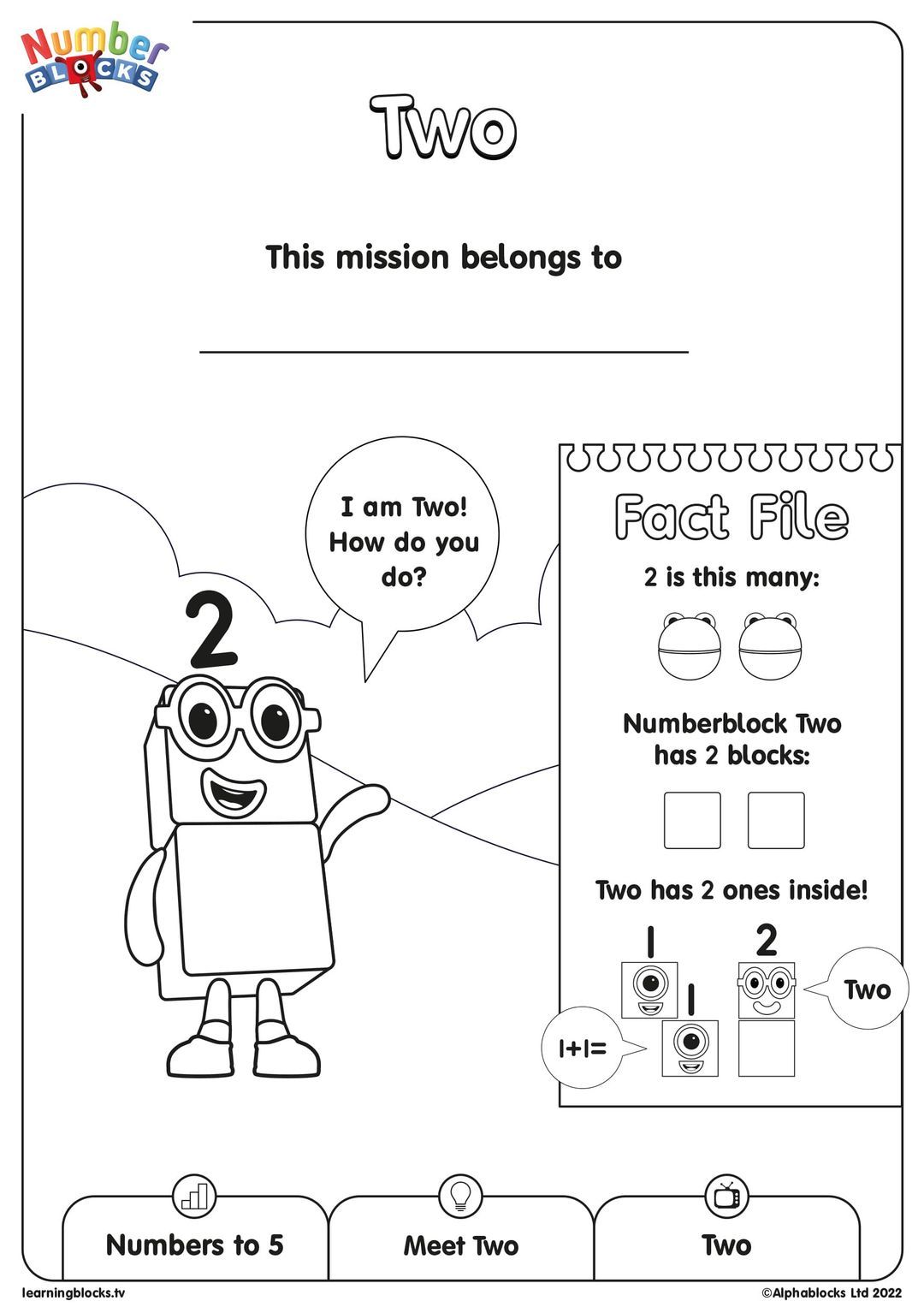 Numberblocks | Episodes | Two