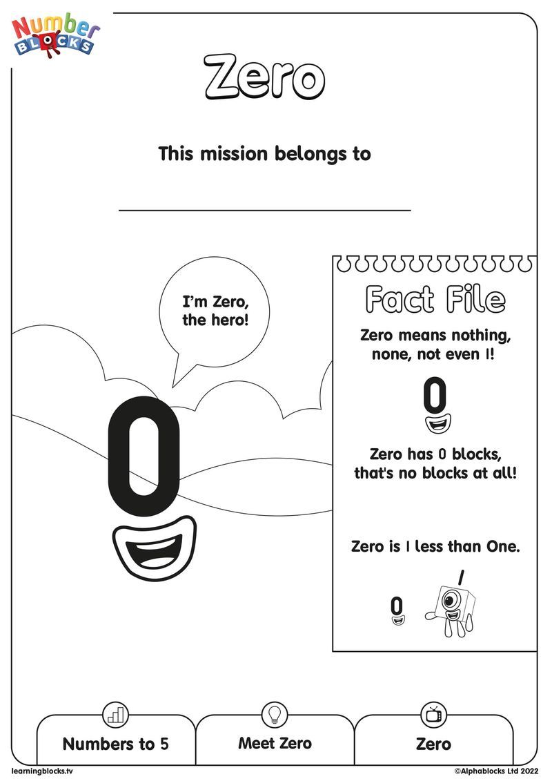 Numberblocks | Episodes | Zero