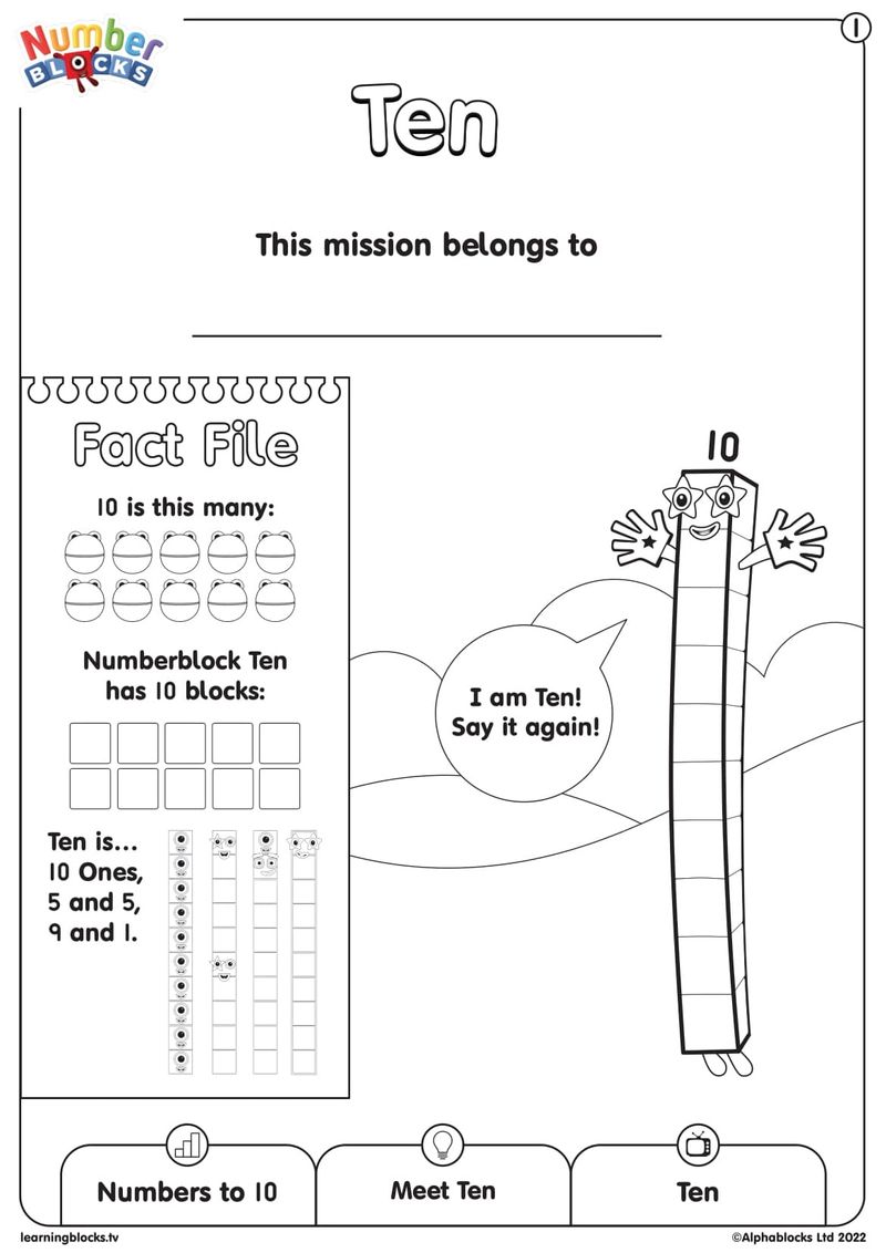 Numberblocks | Episodes | Ten