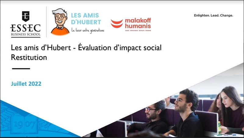 Que dit l’étude qui mesure l’impact des actions des Amis d’Hubert